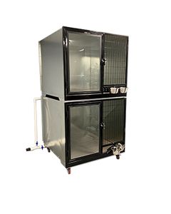 Double Stacked - Cage Banks - MULTIPLE KENNELS