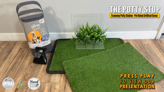 Potty Stop Indoor/Outdoor Potty System